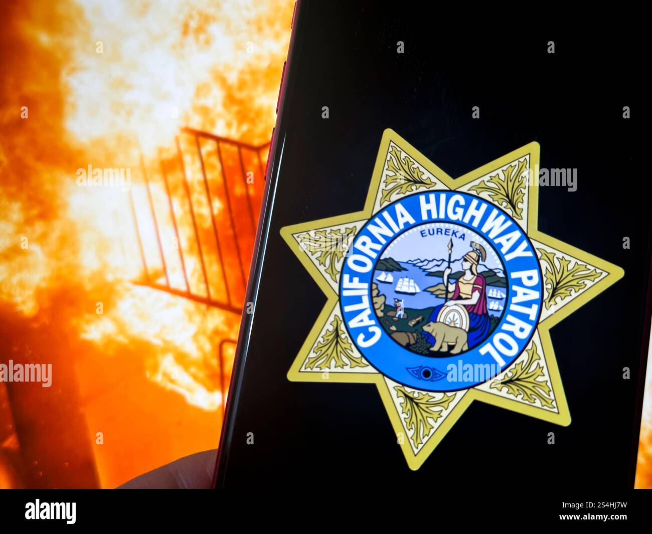 Flag los angeles sunset county hi-res stock photography and images - Alamy