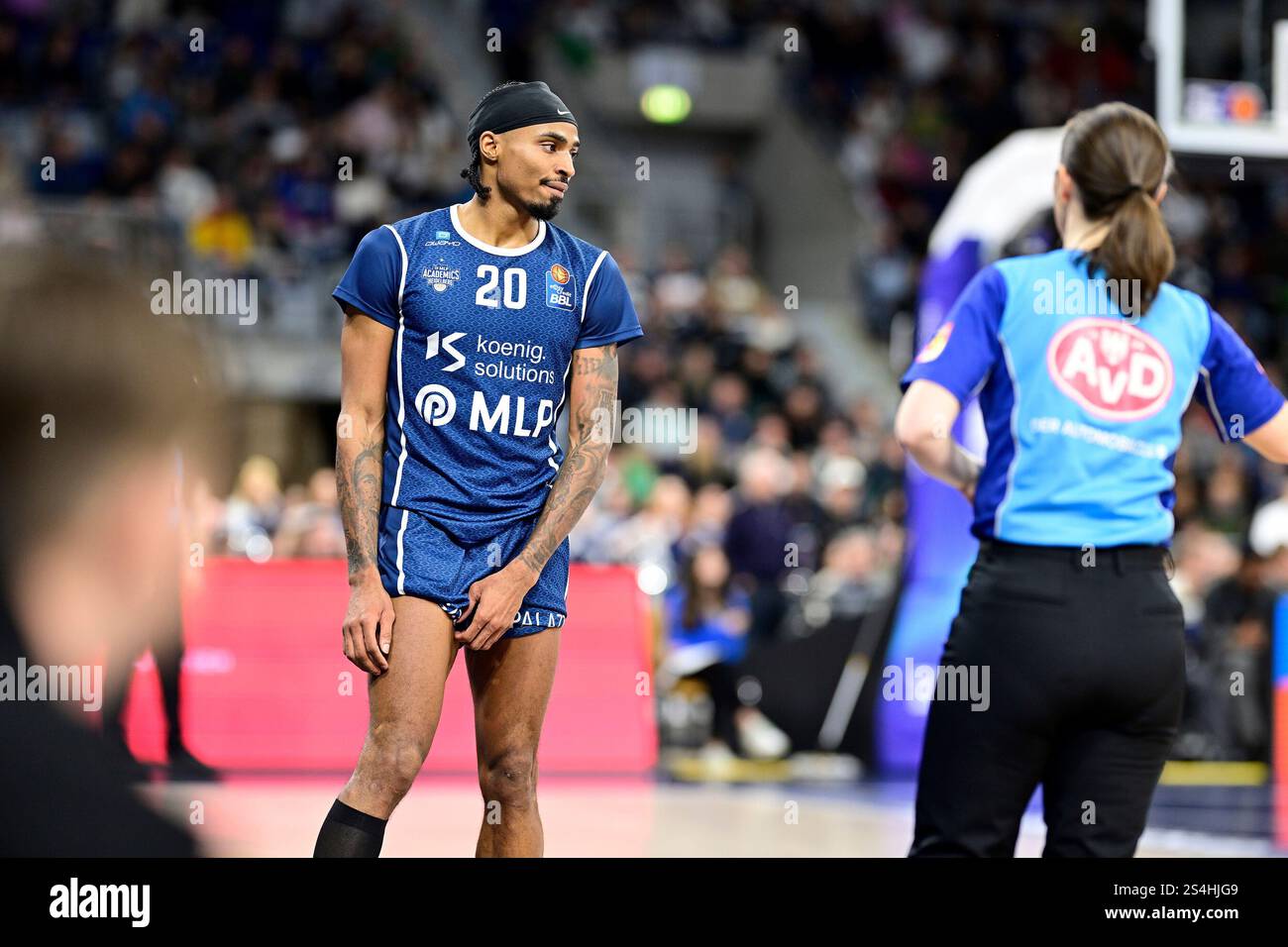 Mannheim, Deutschland. 22nd Dec, 2024. Michael Weathers (MLP-Academics ...