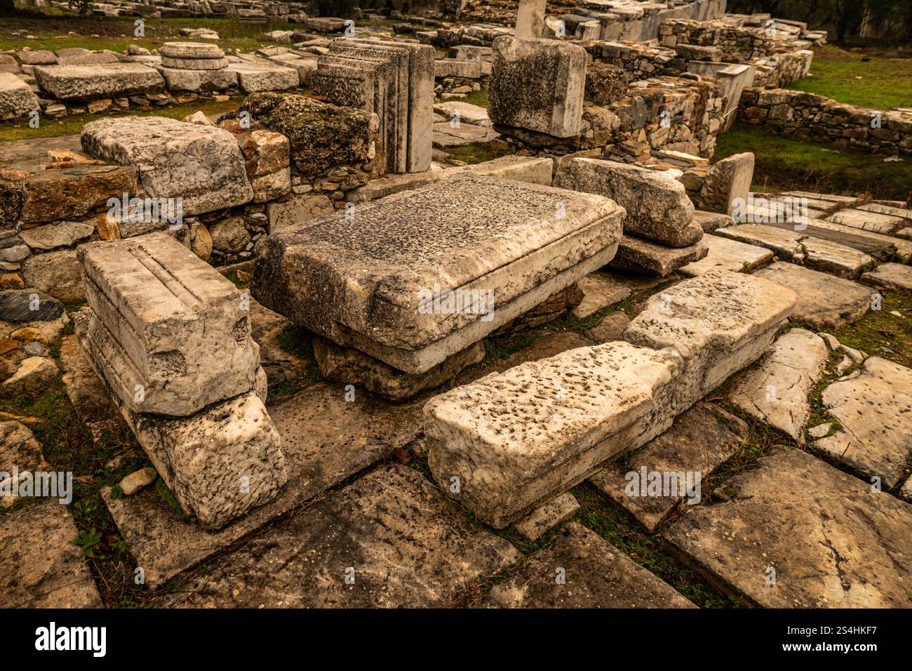 Lagina sanctuary and temple of Hekate Stock Photo - Alamy