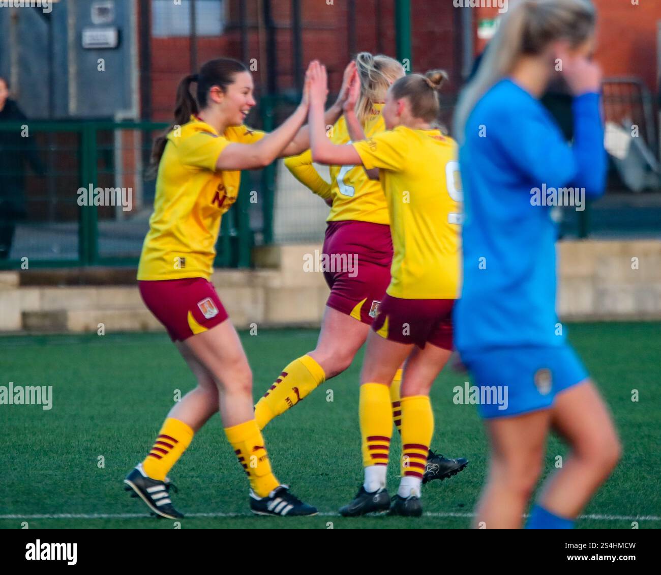 Eastwood, United Kingdom. 12th Jan, 2025. Northampton Town's Faith ...