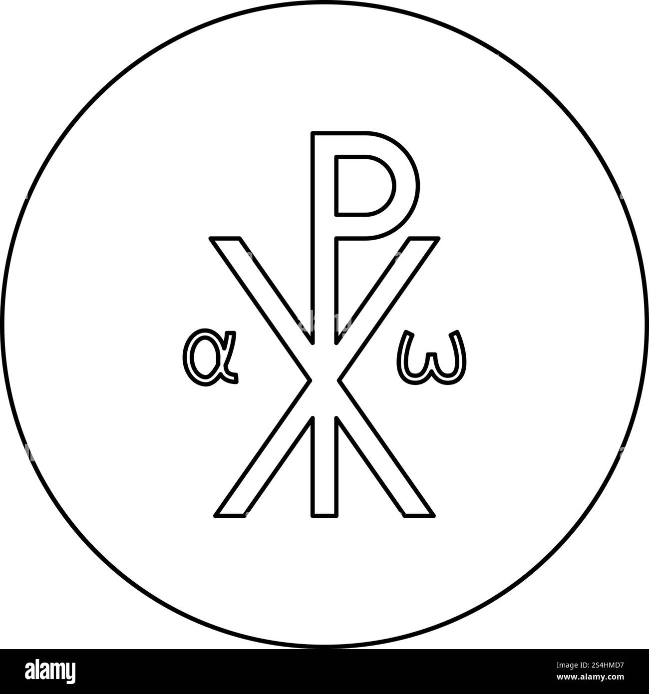 Crismon symbol Cross monogram Xi Hi Ro Konstantin Symbol Saint Pastor ...