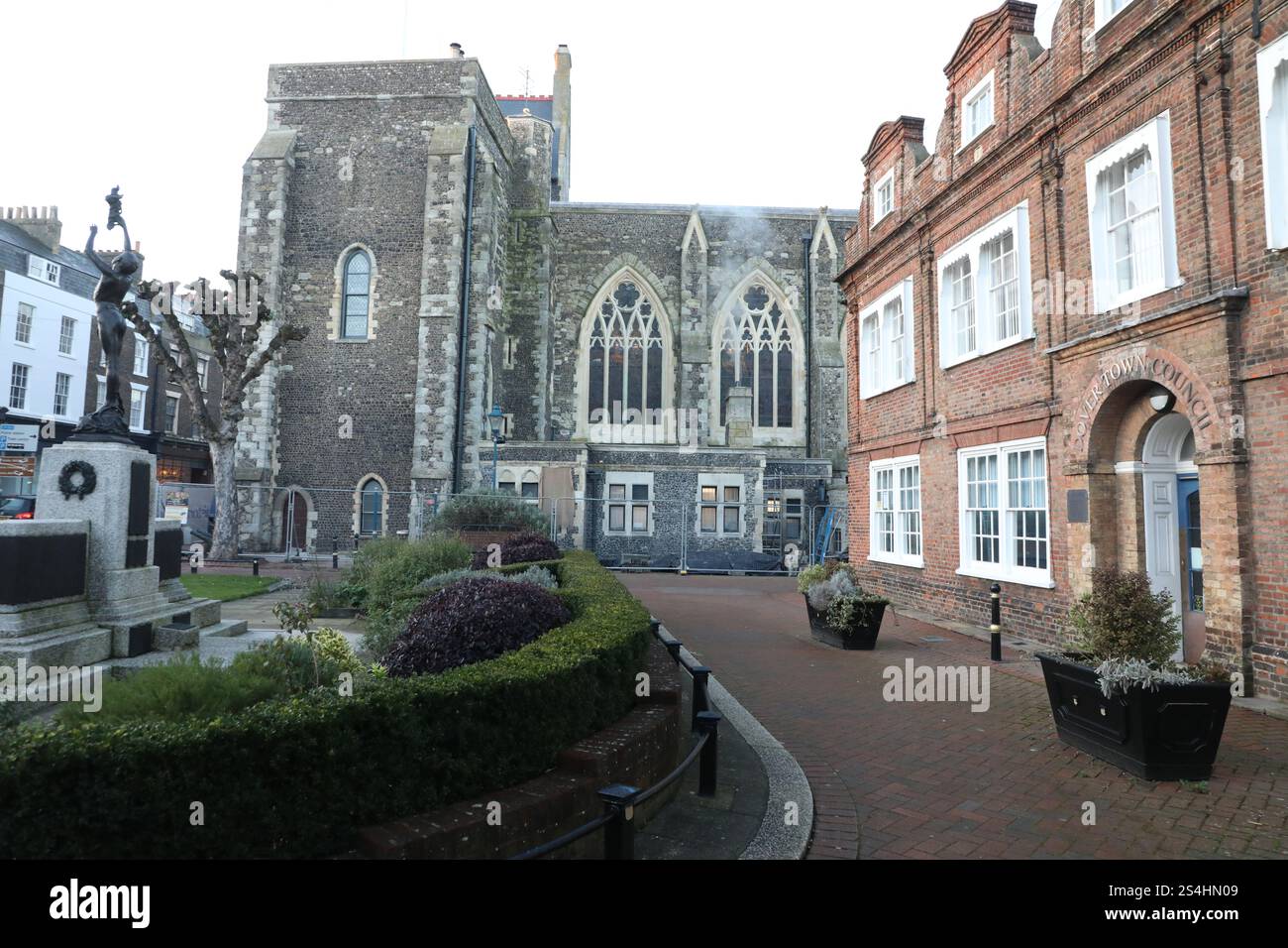 Dover Town Council and Dover Town Hall buildings, Kent, England Stock ...