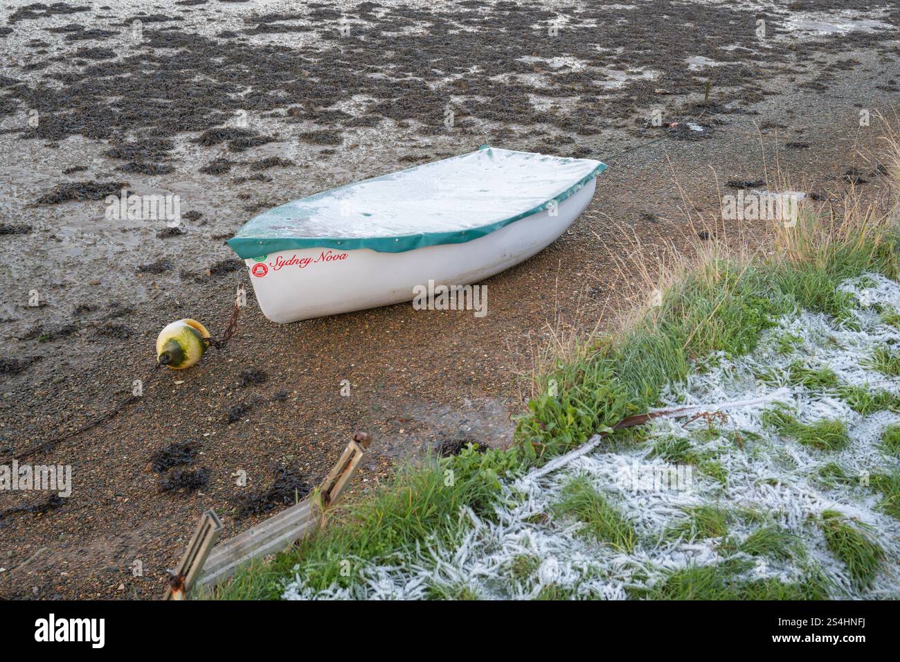 The historic Village of Hullbridge in Essex on the River Crouch Stock ...