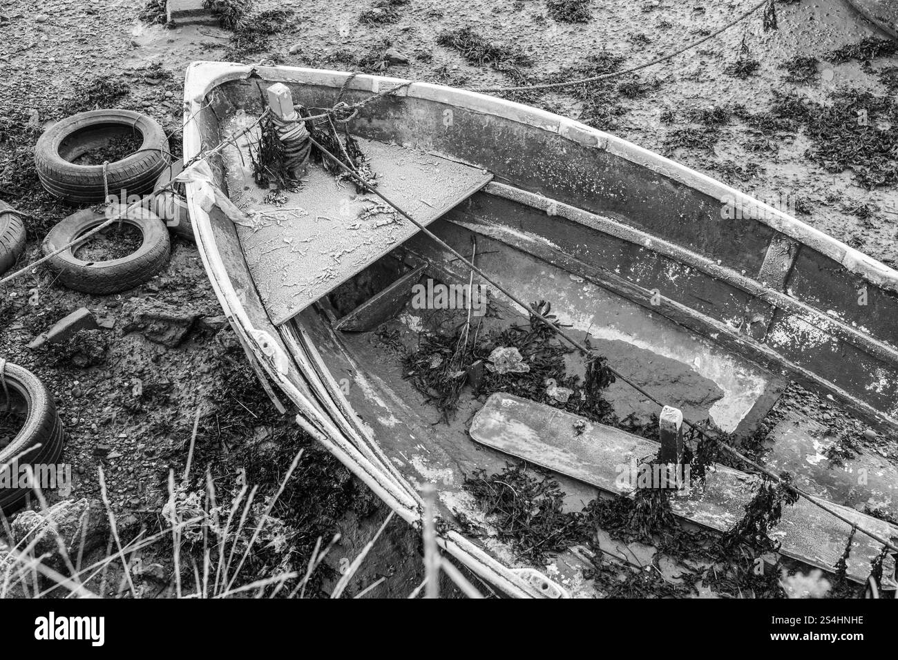 The historic Village of Hullbridge in Essex on the River Crouch Stock ...