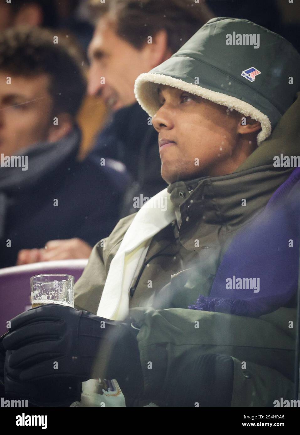 Brussels, Belgium. 12th Jan, 2025. Singer Stromae pictured during a ...