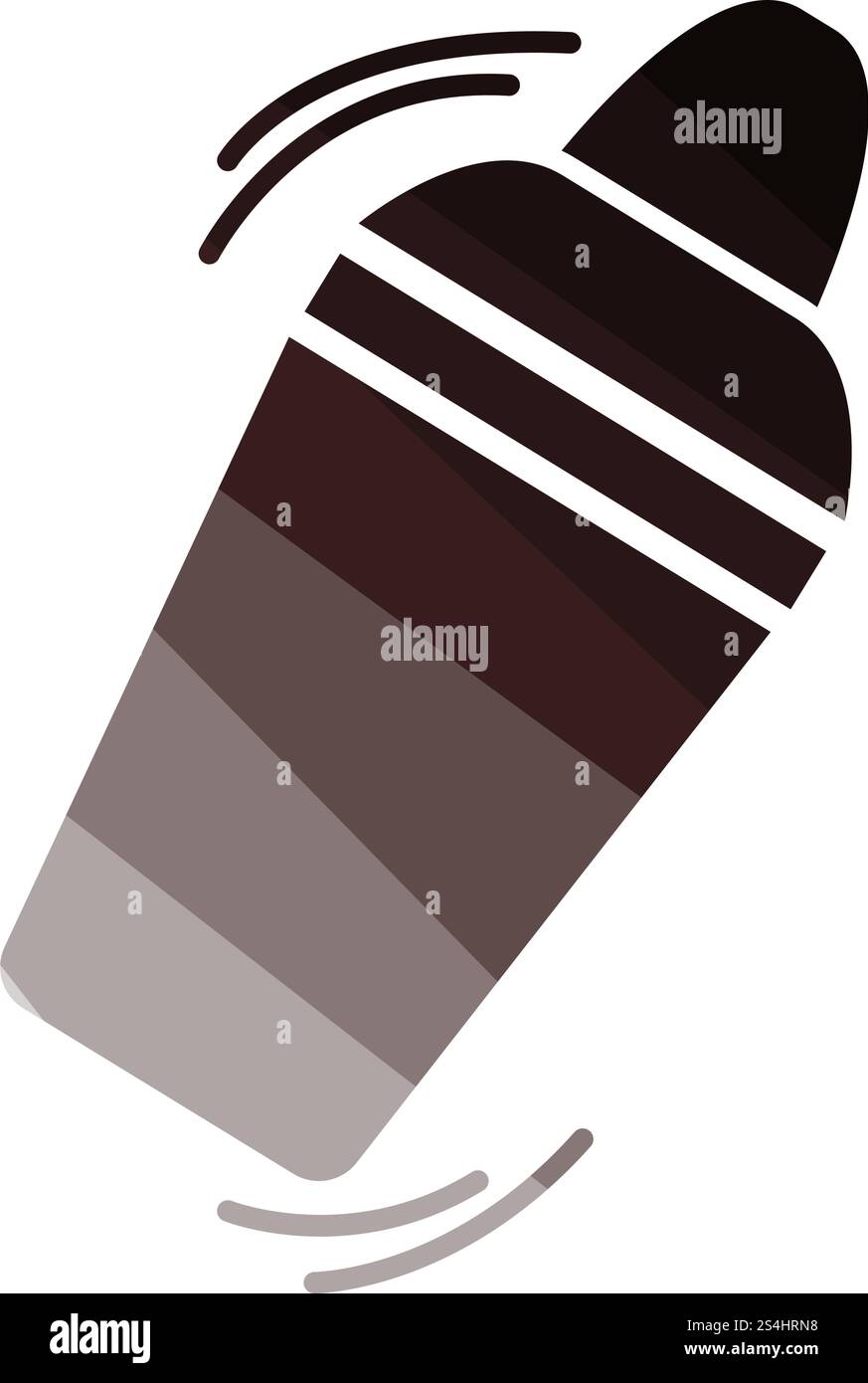 Shiny stainless steel ladder Stock Vector Images - Alamy