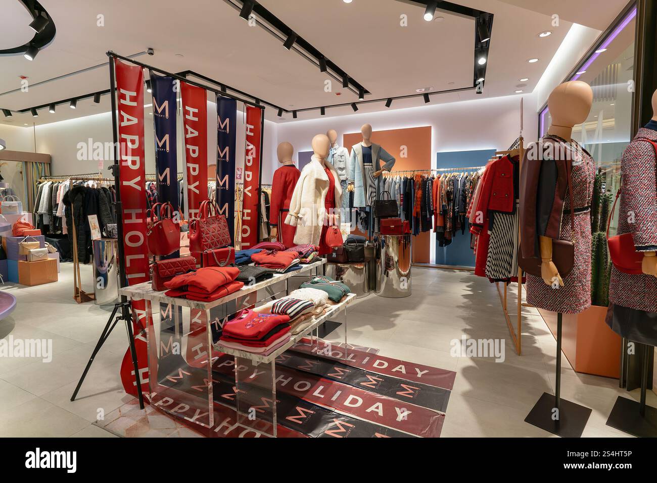 HONG KONG, CHINA - FEBRUARY 01, 2019: interior shot of the M-Concept store in Hong Kong Stock ...