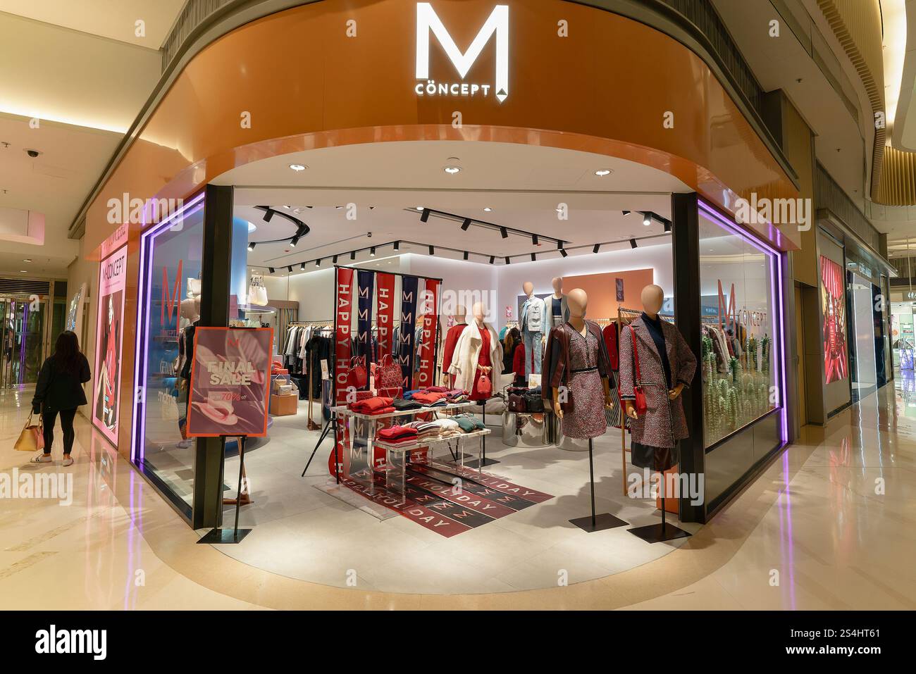 HONG KONG, CHINA - FEBRUARY 01, 2019: entrance to the M-Concept store in Hong Kong Stock Photo ...