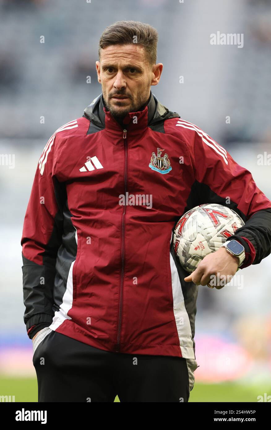 Newcastle Upon Tyne, UK. 12th Jan, 2025. Jason Tindall assistant ...