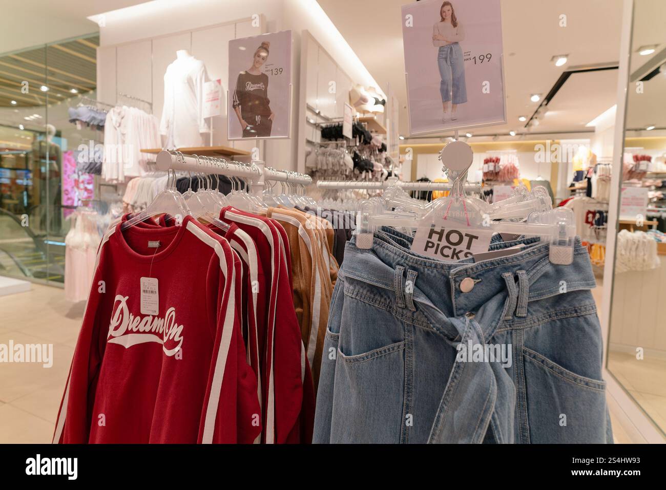 HONG KONG, CHINA - FEBRUARY 01, 2019: interior shot of the 6IXTY8IGHT ...