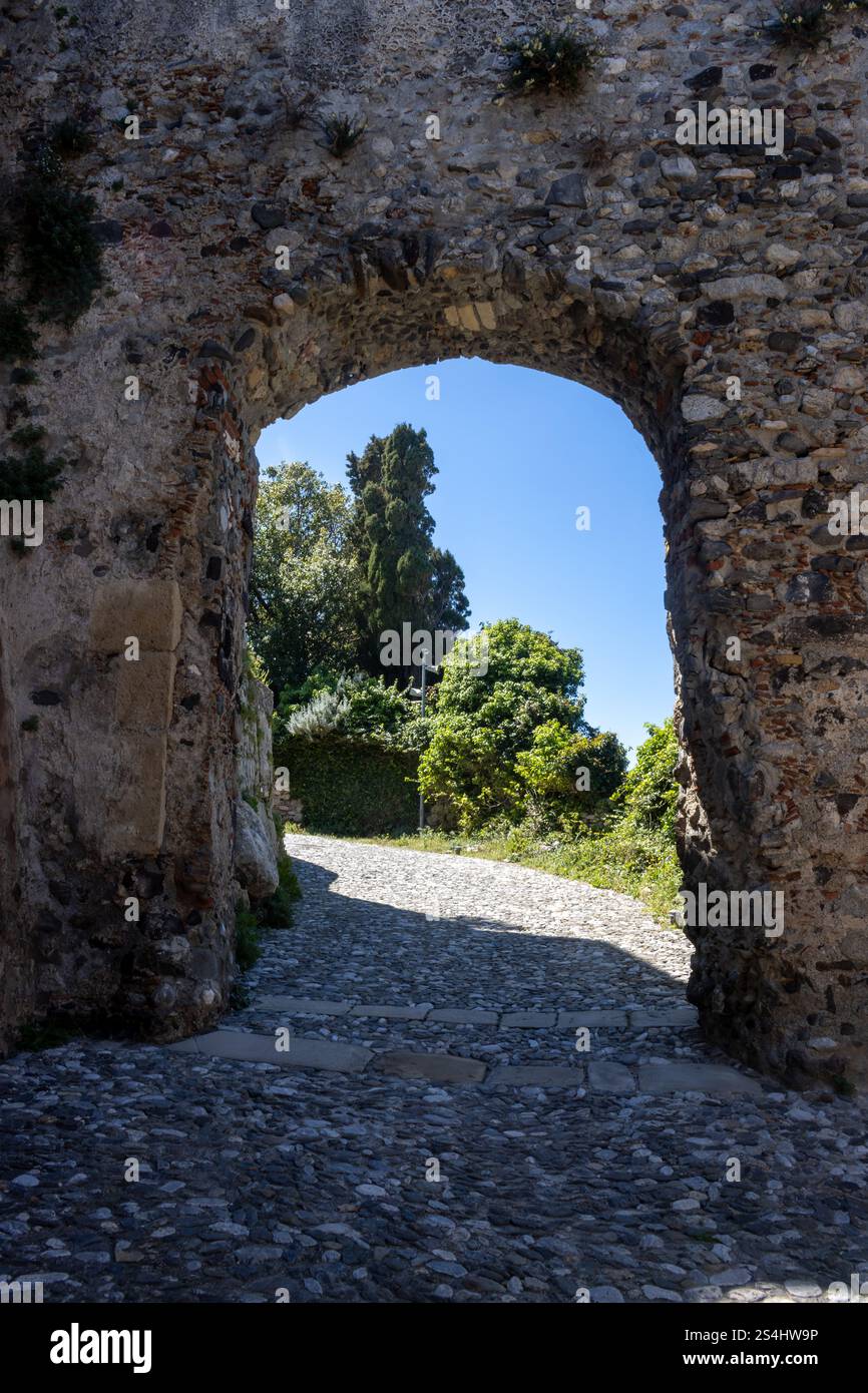 Details of the architecture of well preserved historical building of a ...