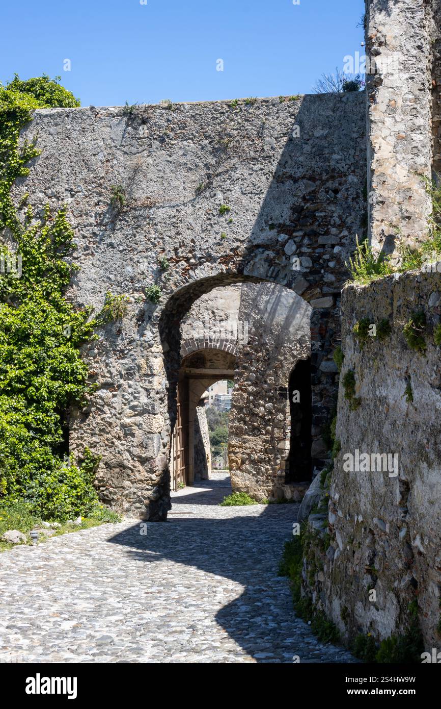 Details of the architecture of well preserved historical building of a ...