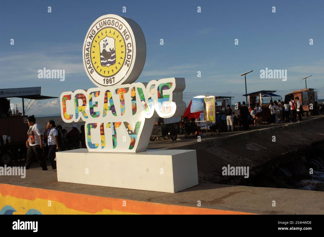 Creative City Sign, A Family Boulevard, Cadiz City, Negros Occidental ...