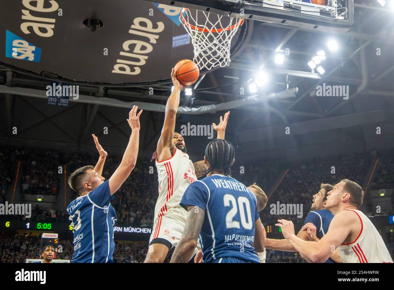 easy Credit BBL, Basketball Bundesliga, Saison 2024/25, 13. Spieltag ...