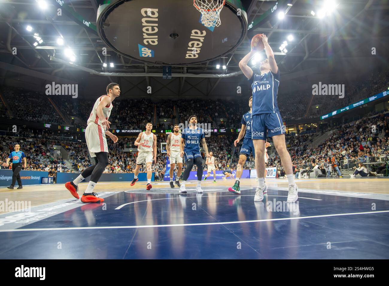 easy Credit BBL, Basketball Bundesliga, Saison 2024/25, 13. Spieltag ...