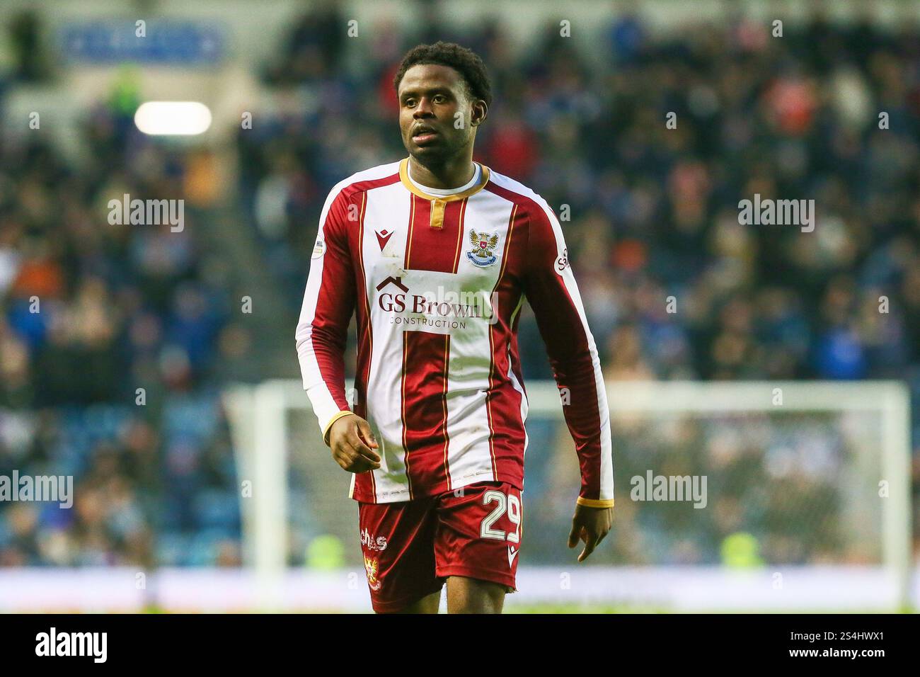 Glasgow, Scotland, UK. 12 January 2025. Glasgow, UK. Rangers played St ...