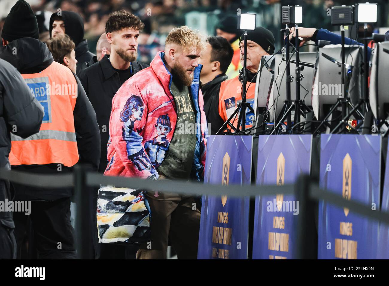 Milan, Italy. 12th Jan, 2025. Turin, Celebrity Sightings - Jake Paul ...