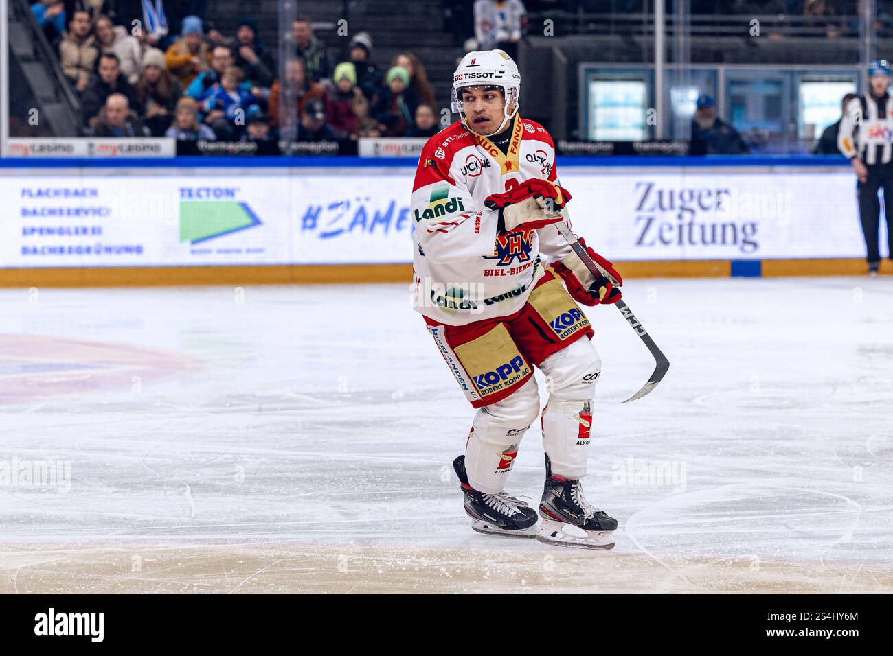 Noah Delemont #9 (EHC Biel-Bienne) - 12.01.2025 - National League ...