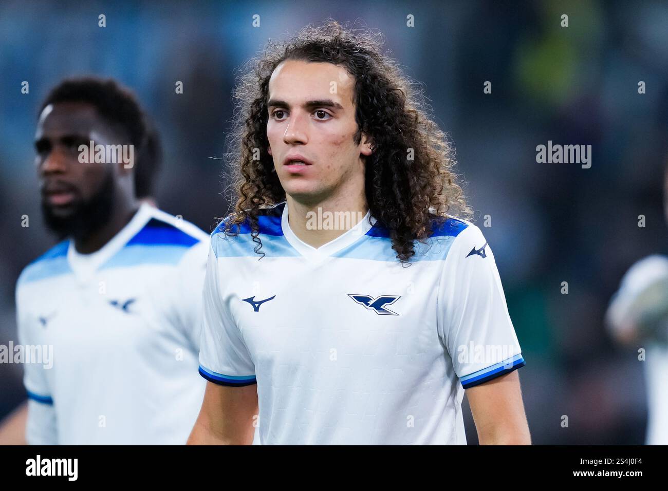 Rome, Italy. 10th Jan, 2025. Matteo Guendouzi of SS Lazio looks on during the Serie A Enilive ...