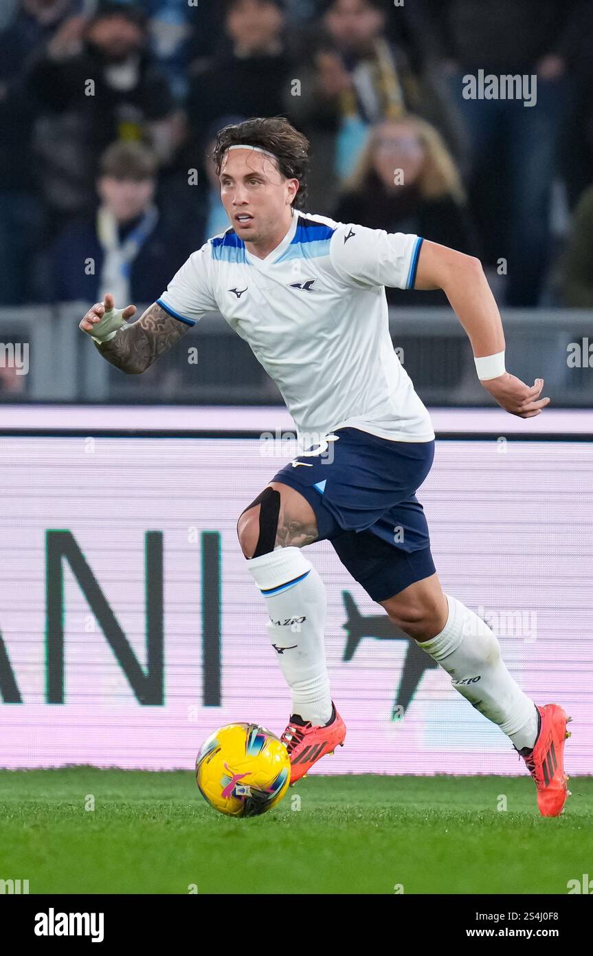 Rome, Italy. 10th Jan, 2025. Luca Pellegrini of SS Lazio during the Serie A Enilive match ...