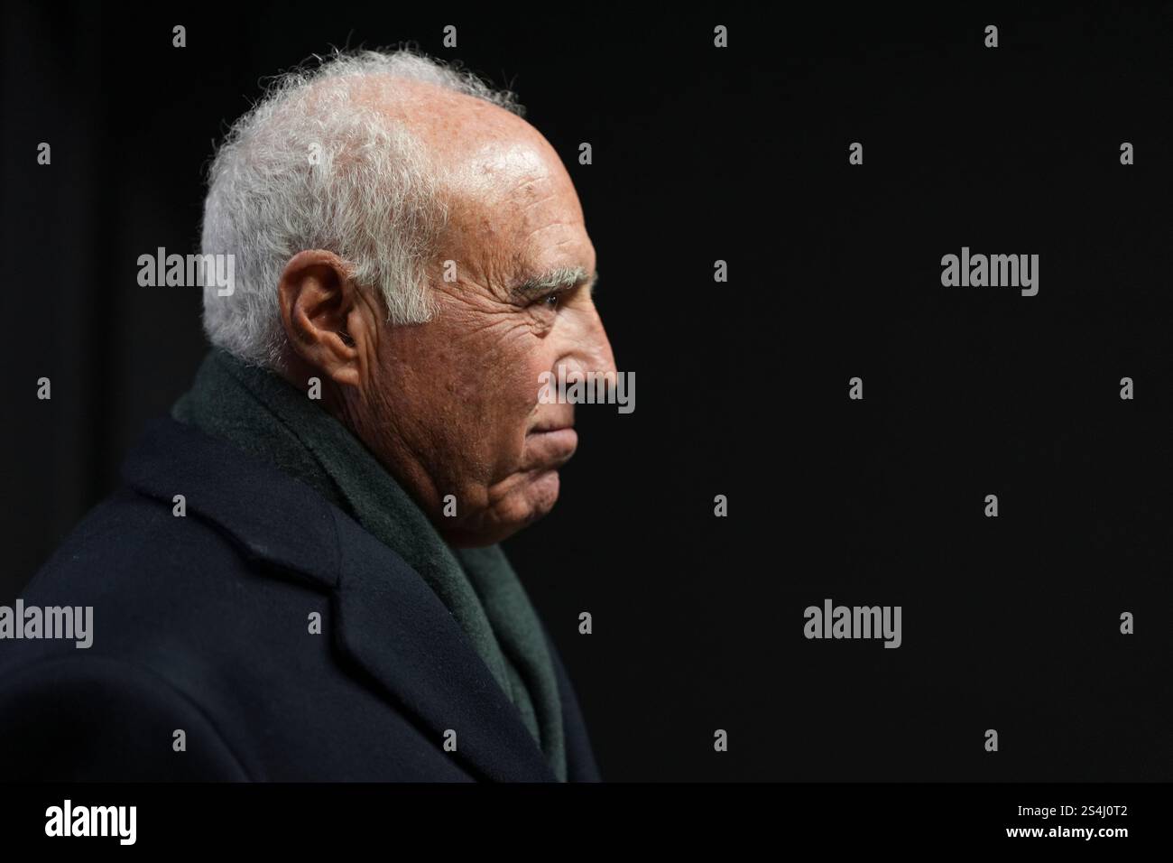 Philadelphia Eagle owner Jeffery Lurie walks in a tunnel before an NFL ...