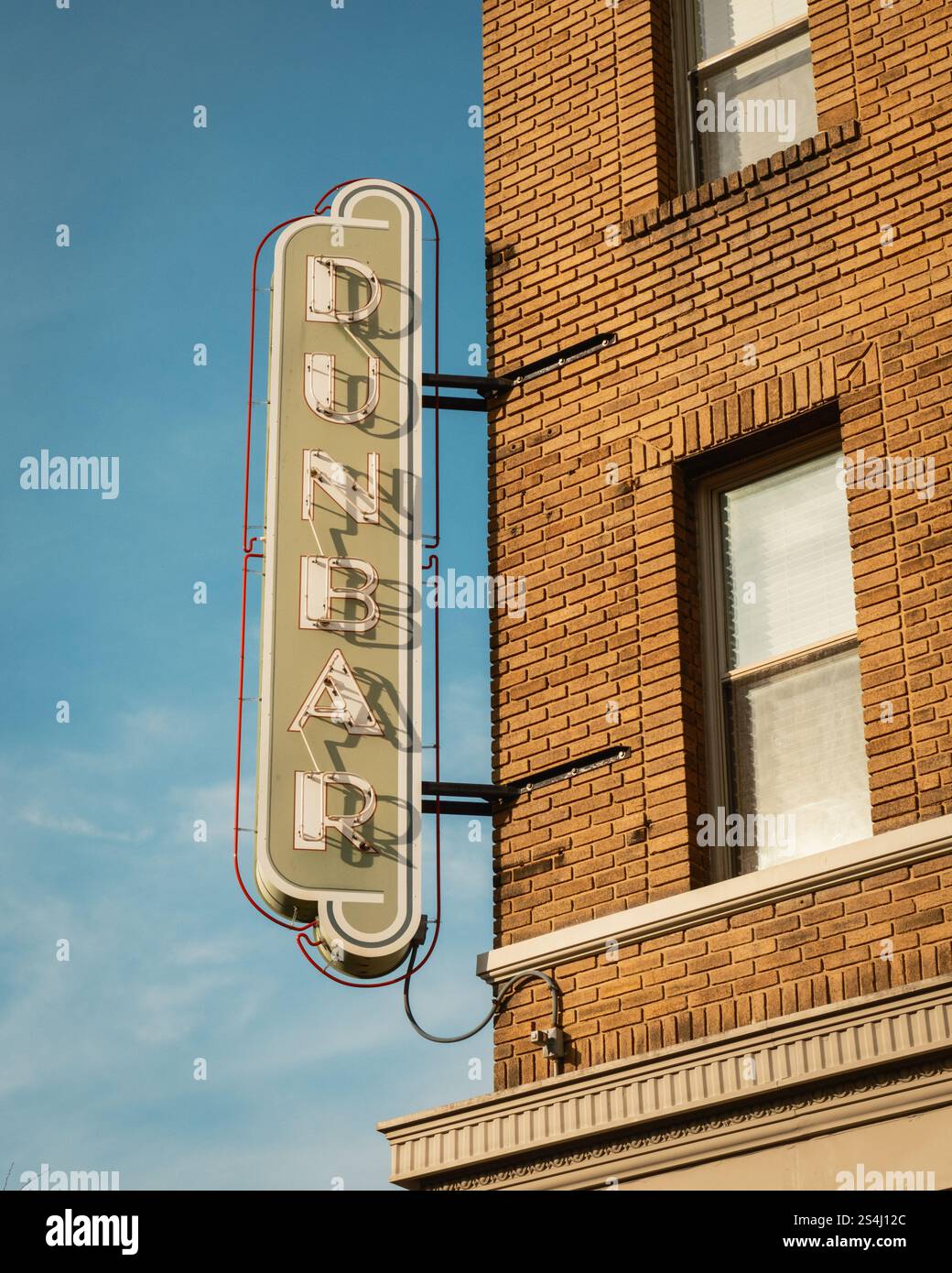Vintage Dunbar sign in Shaw, Washington, DC Stock Photo - Alamy