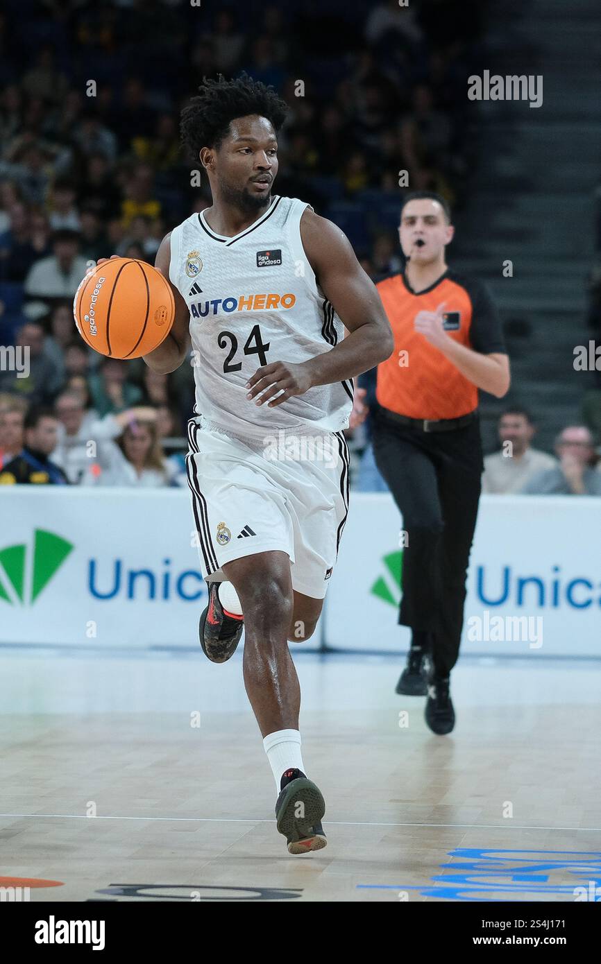 Andrés Feliz of Real Madrid during the League ACB match between Real ...