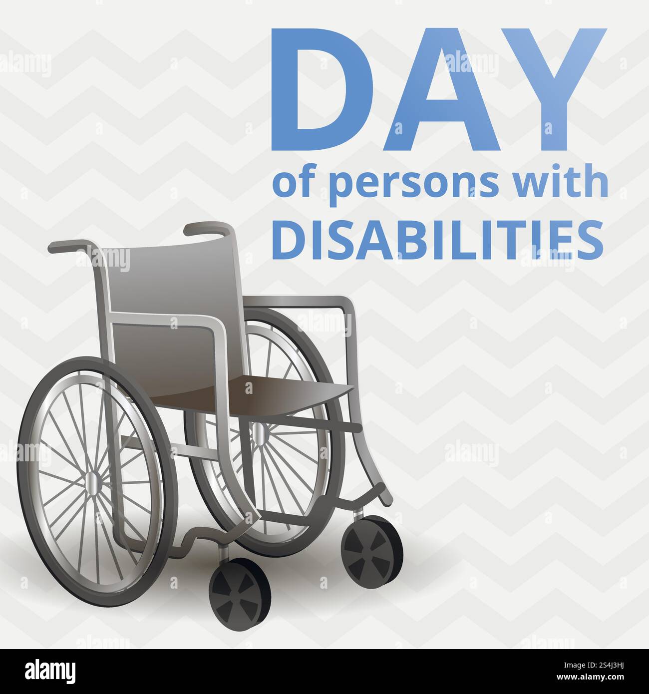 International day of disability persons concept background. Cartoon ...