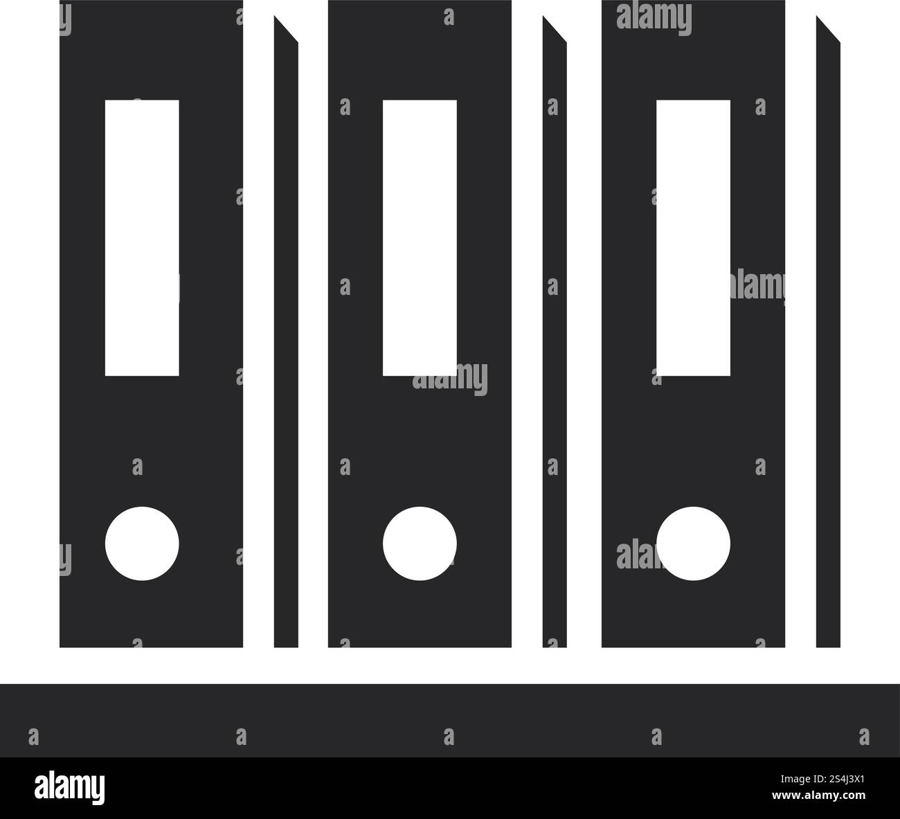 Office folder icon. Simple illustration of office folder vector icon ...