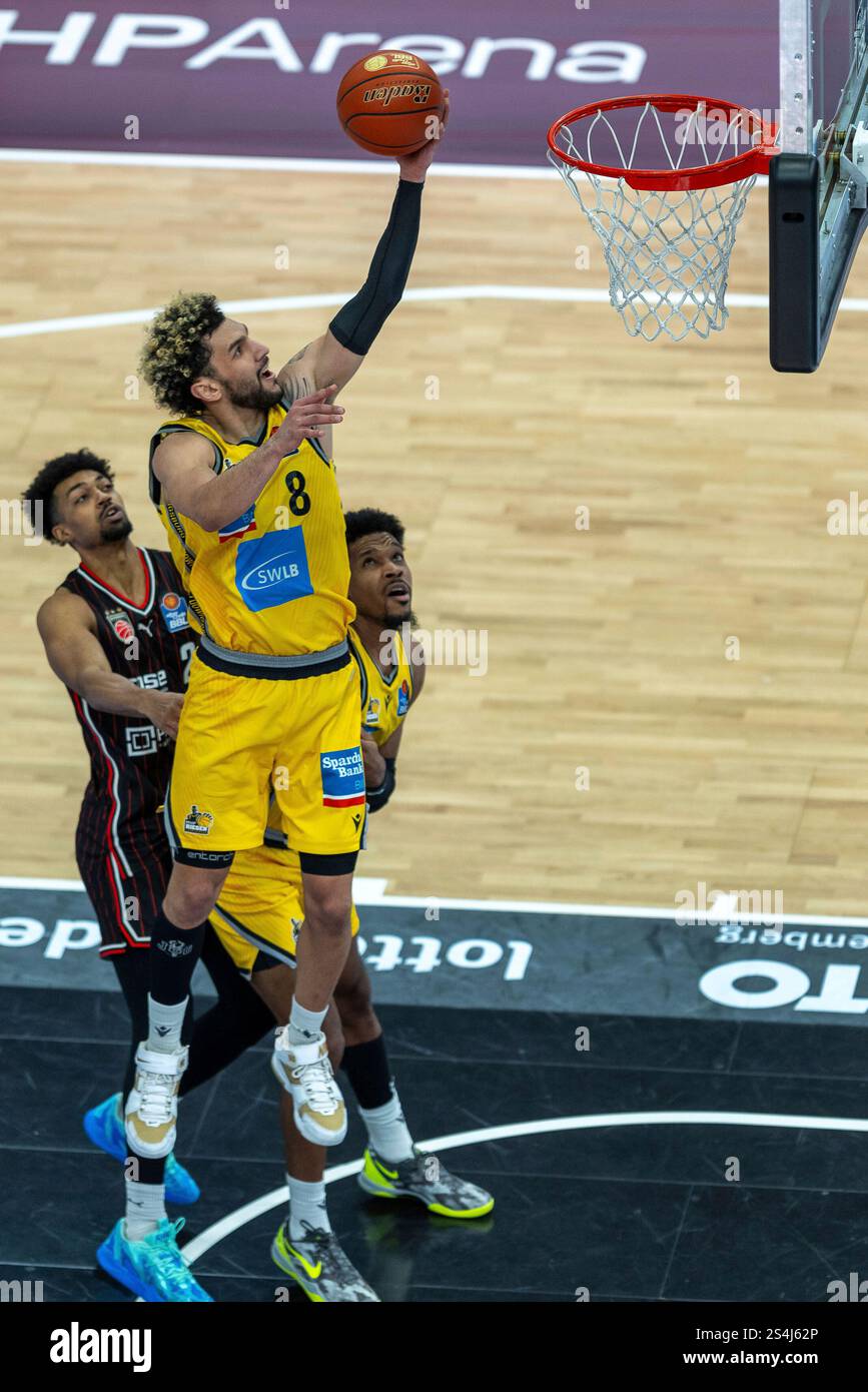 Hunter Maldonado (MHP Riesen Ludwigsburg, #08), GER, MHP Riesen ...