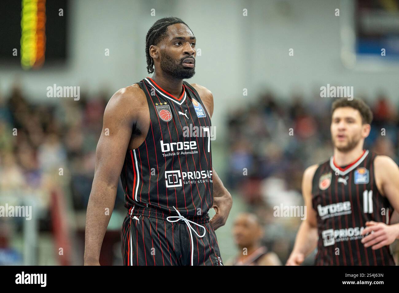 KeyShawn Feazell (Bamberg Baskets, #07), GER, MHP Riesen Ludwigsburg vs ...