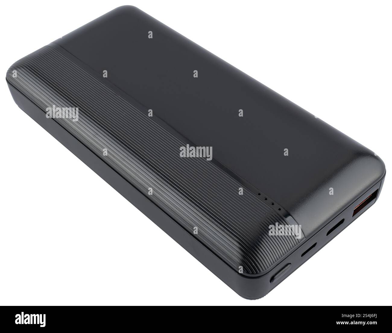 Modern portable povobank on white background, minimalistic design Stock ...