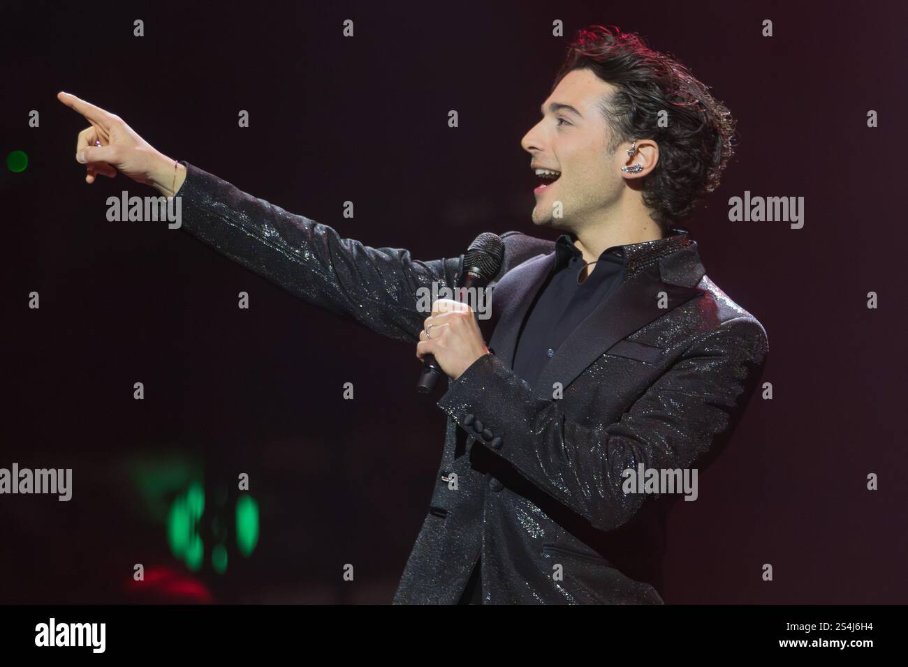 Milano, Italy. 11th Jan, 2025. Gianluca Ginoble during Il Volo - Ad ...