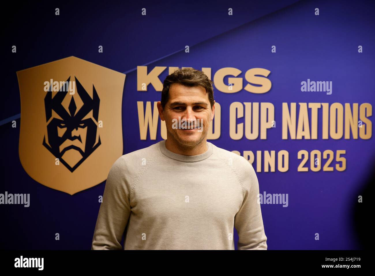 Turin, Italy. 12th Jan, 2025. Ikea Casillias during the Kings League ...