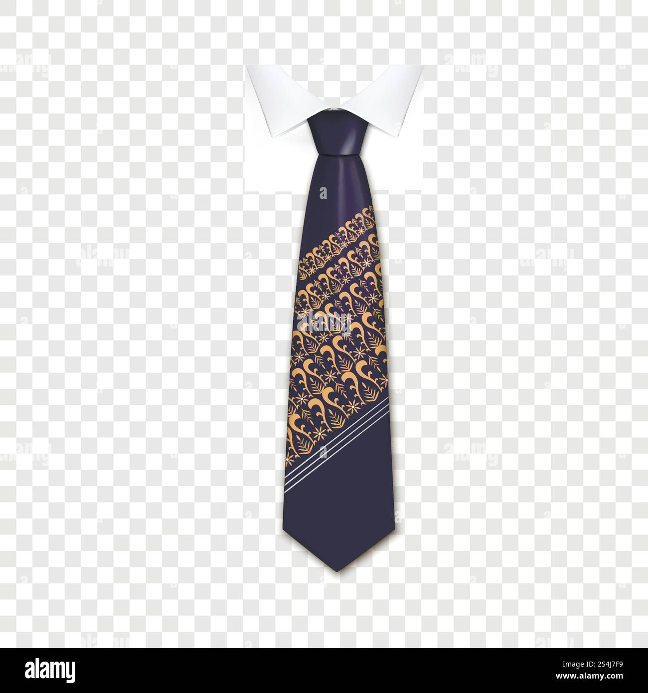 Trend tie icon. Realistic illustration of trend tie vector icon for web ...
