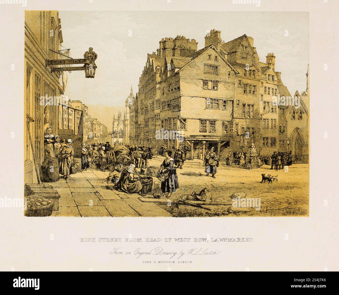 Scottish market 1800s hi-res stock photography and images - Alamy