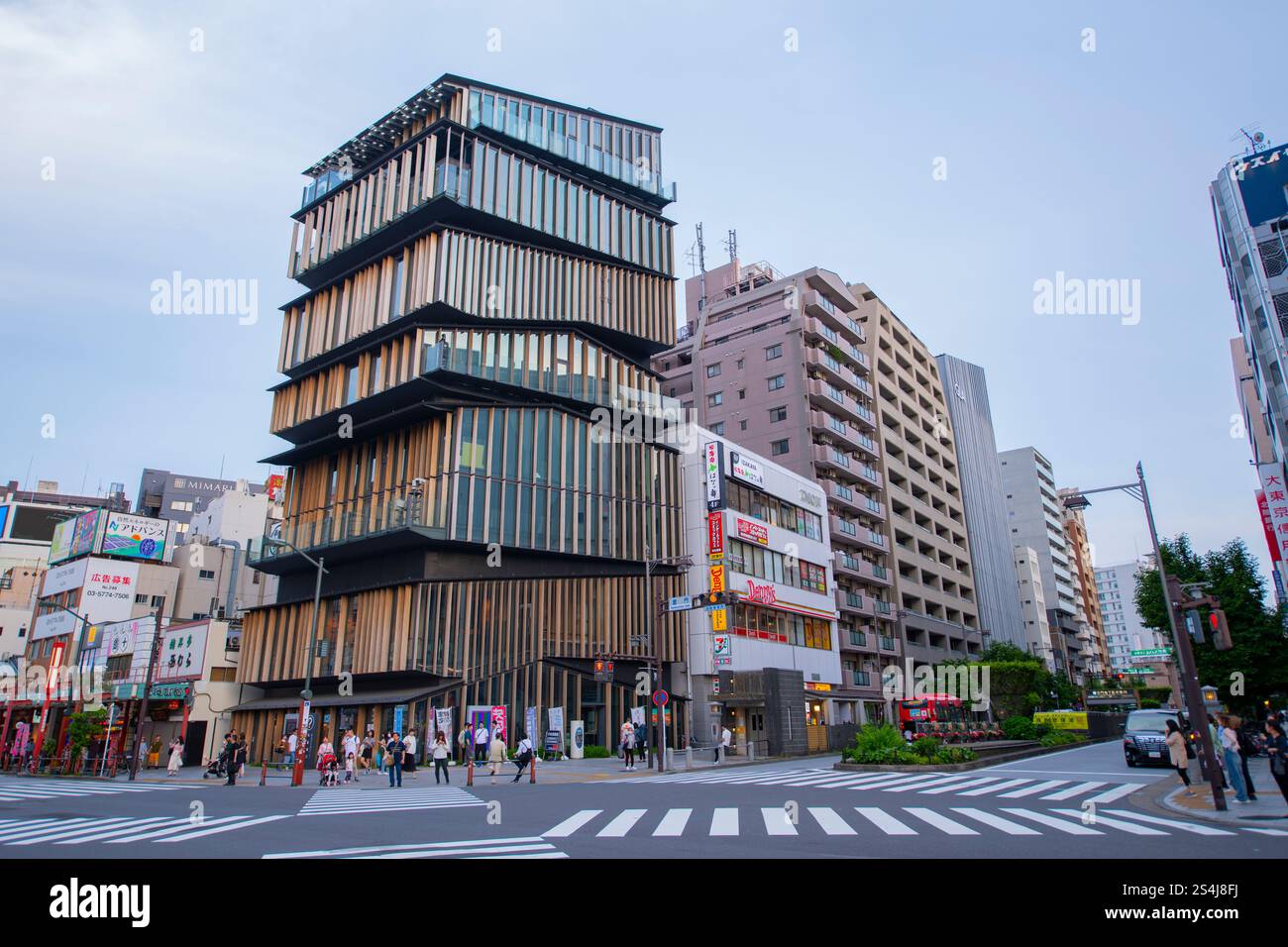 Asakusa Culture Tourist Center next to Senso Ji Temple at Asakusa in ...
