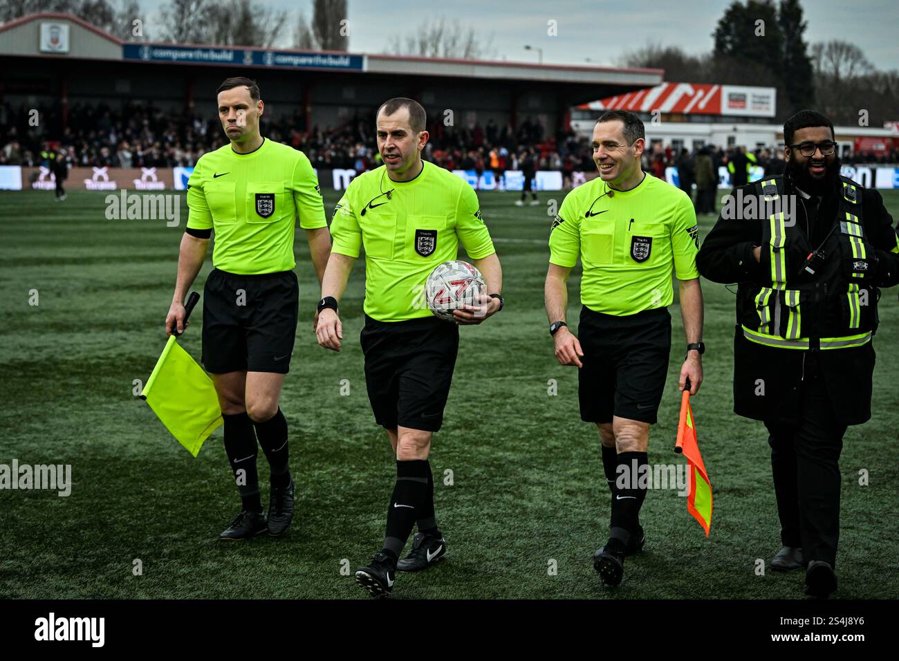 The Lamb Ground, Tamworth, UK. 12th Jan, 2025. FA Cup Third Round ...