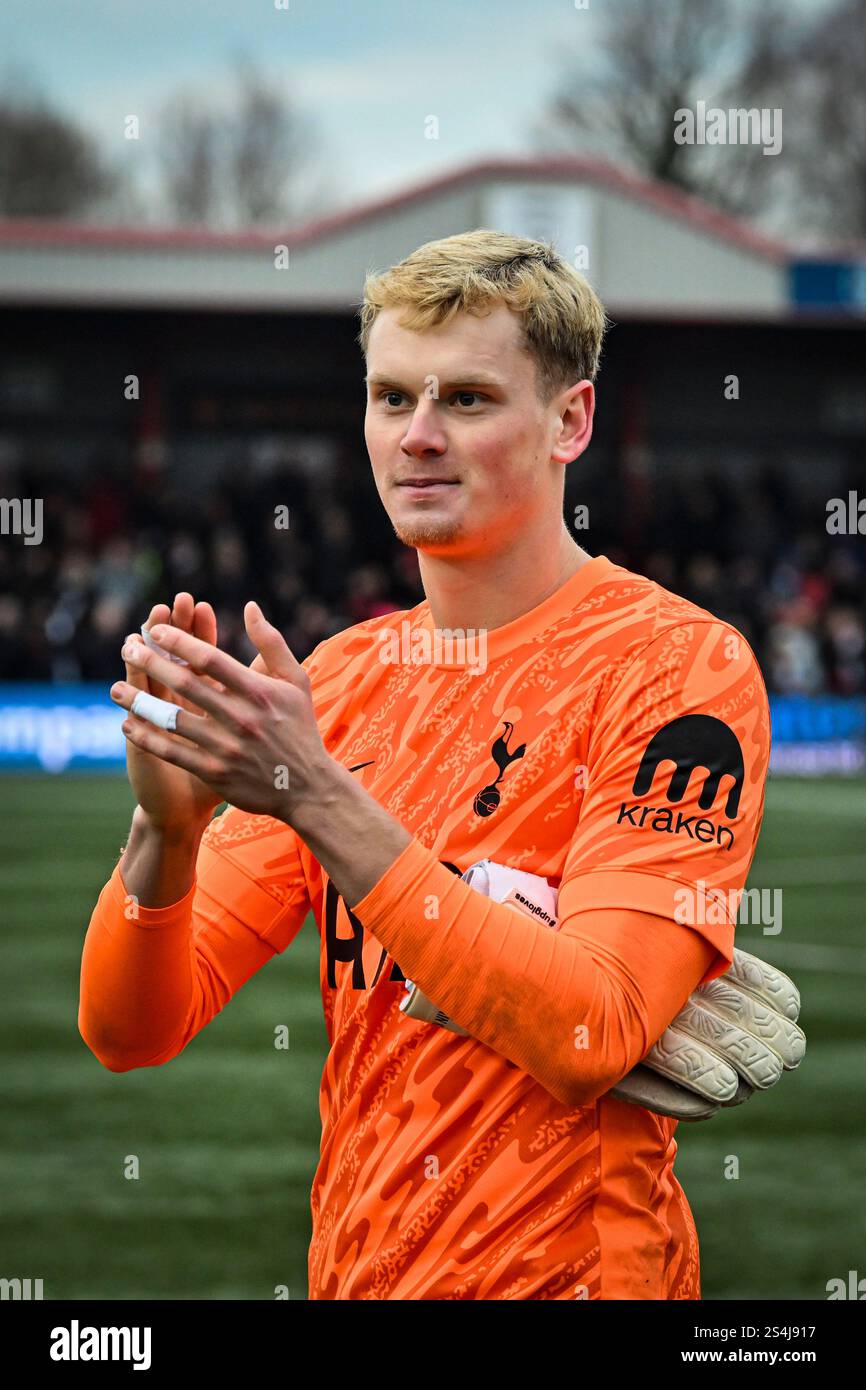 12th January 2025; The Lamb Ground, Tamworth, England; FA Cup Third ...