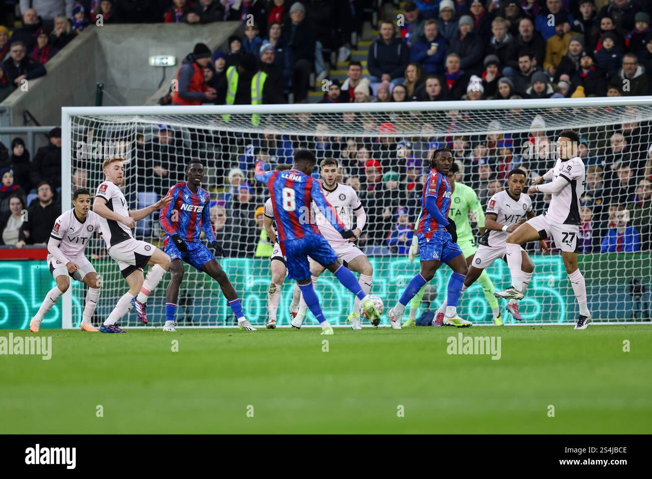 Selhurst Park, Selhurst, London, UK. 12th Jan, 2025. FA Cup Third Round ...