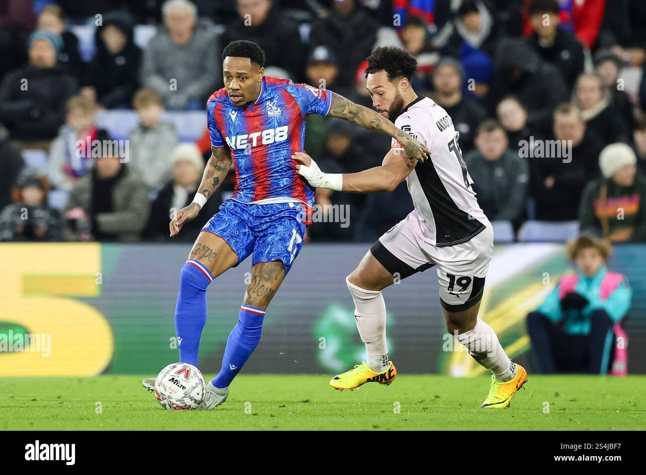 Selhurst Park, Selhurst, London, UK. 12th Jan, 2025. FA Cup Third Round ...