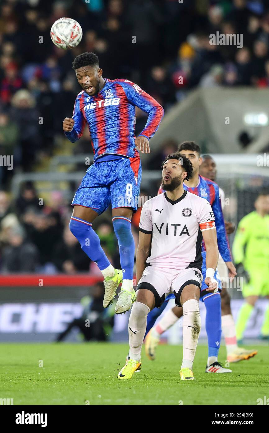 Selhurst Park, Selhurst, London, UK. 12th Jan, 2025. FA Cup Third Round ...