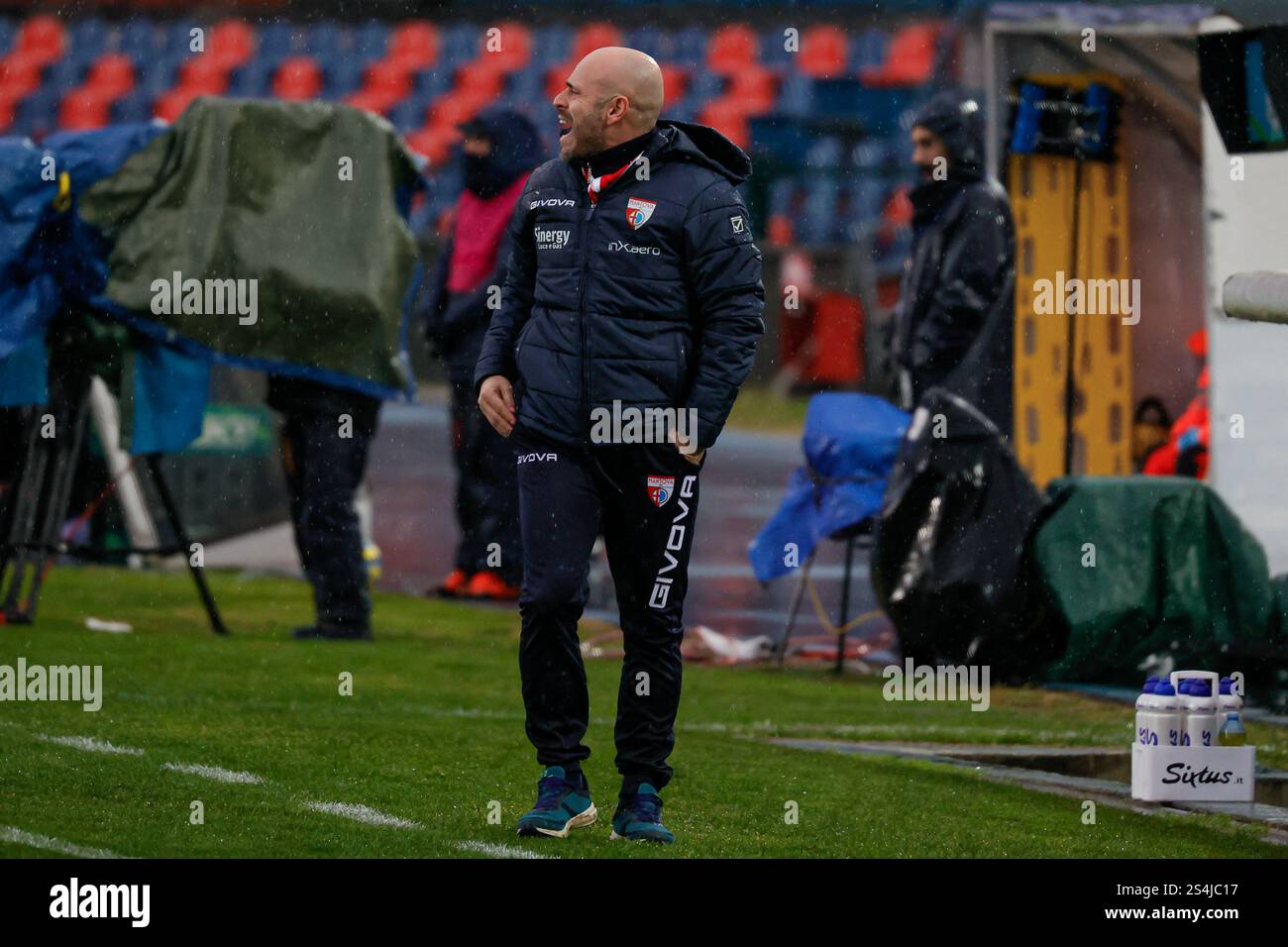 Cosenza, Italy. 12th Jan, 2025. San Vito-Marulla Stadium: Mister Andrea ...