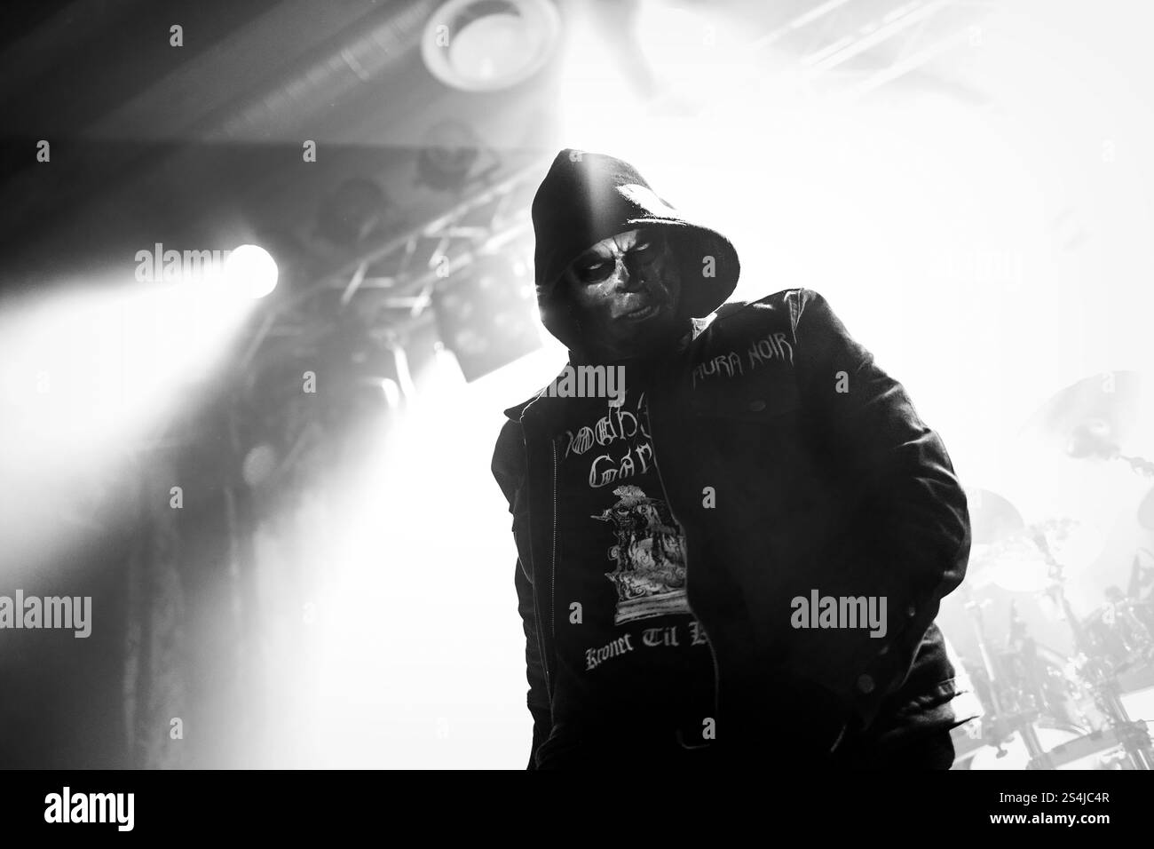 Oslo, Norway. 11th, January 2025. The Norwegian black metal band Taake ...