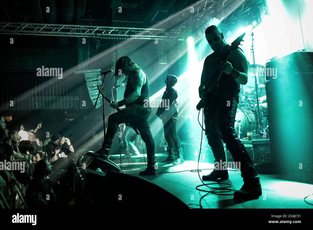 Oslo, Norway. 11th, January 2025. The Norwegian black metal band Taake performs a live concert ...