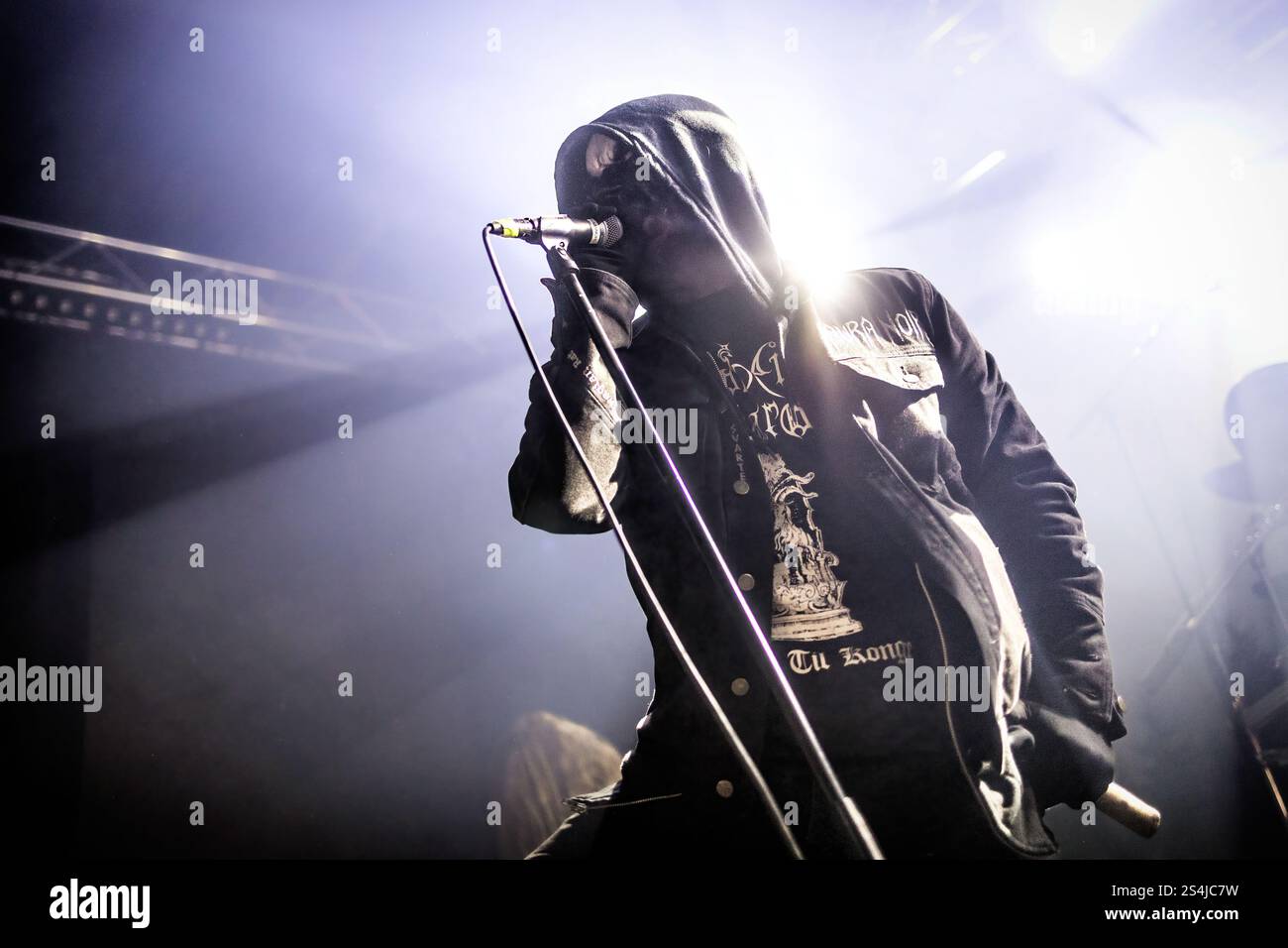 Oslo, Norway. 11th, January 2025. The Norwegian black metal band Taake ...