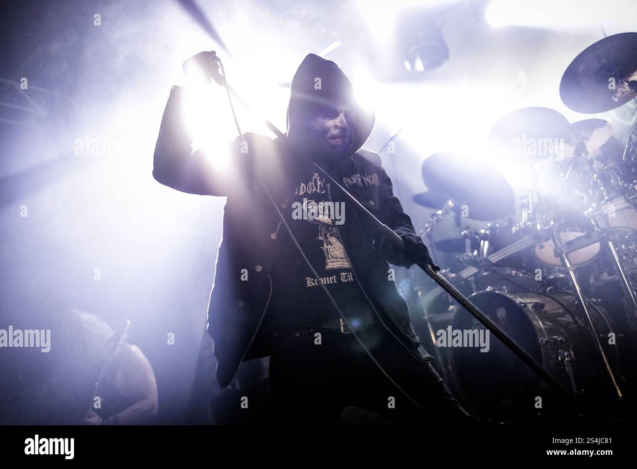 Oslo, Norway. 11th, January 2025. The Norwegian black metal band Taake ...