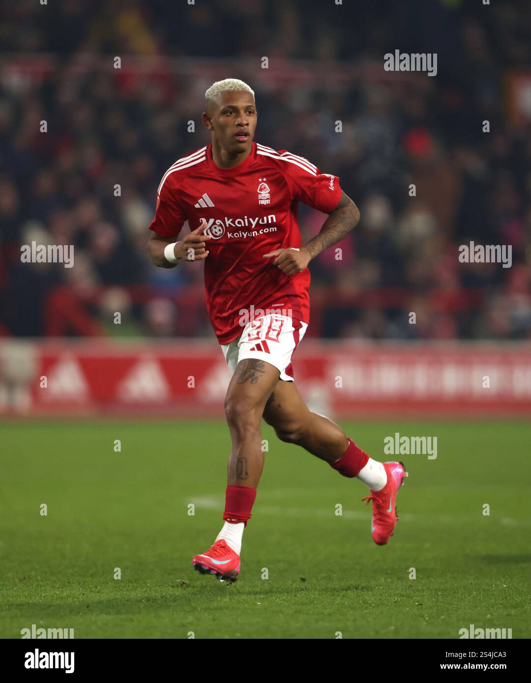 Nottingham, UK. 11th Jan, 2025. Danilo (NF) at the Nottingham Forest v ...