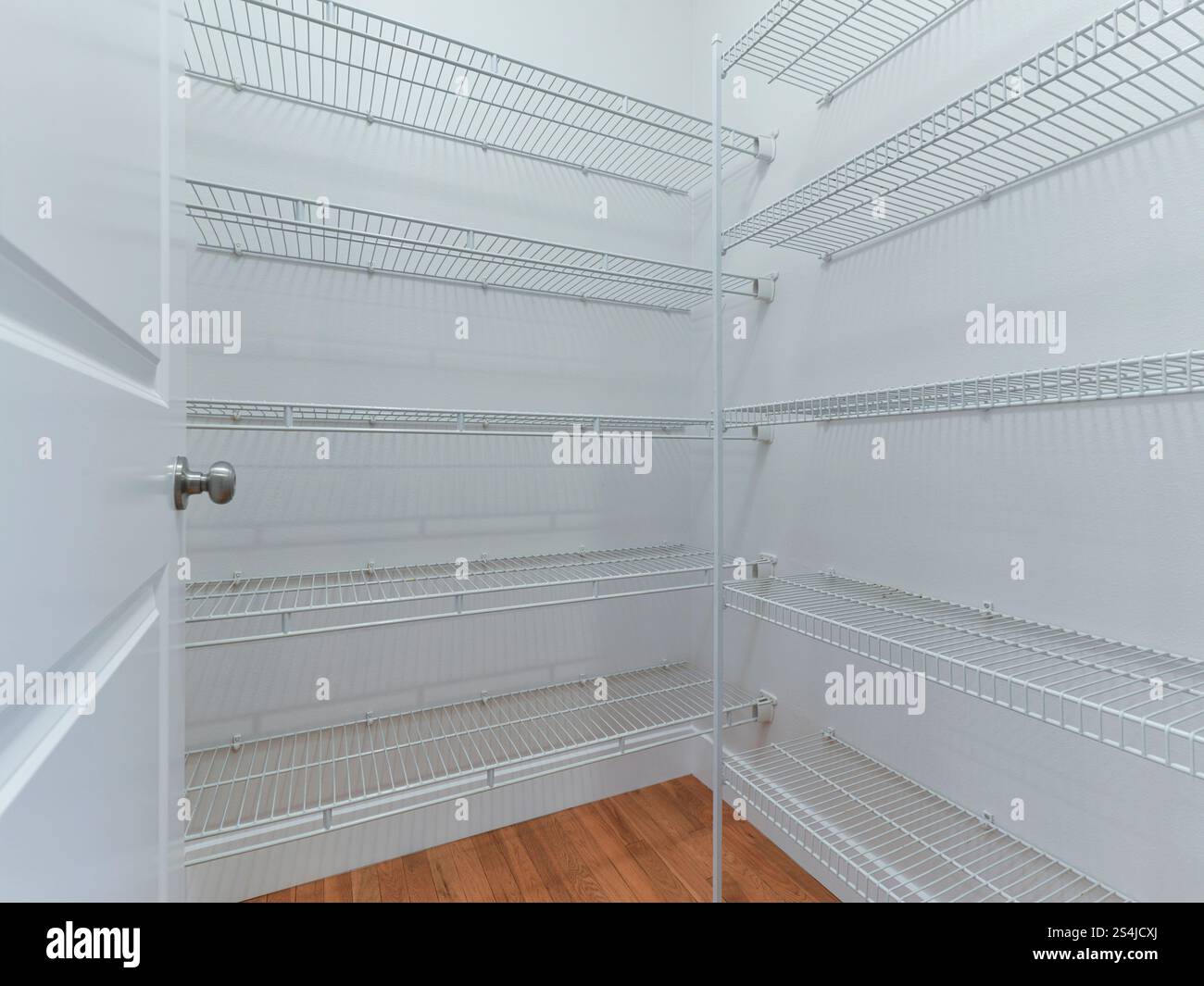 Modern residential empty kitchen pantry interior Stock Photo - Alamy