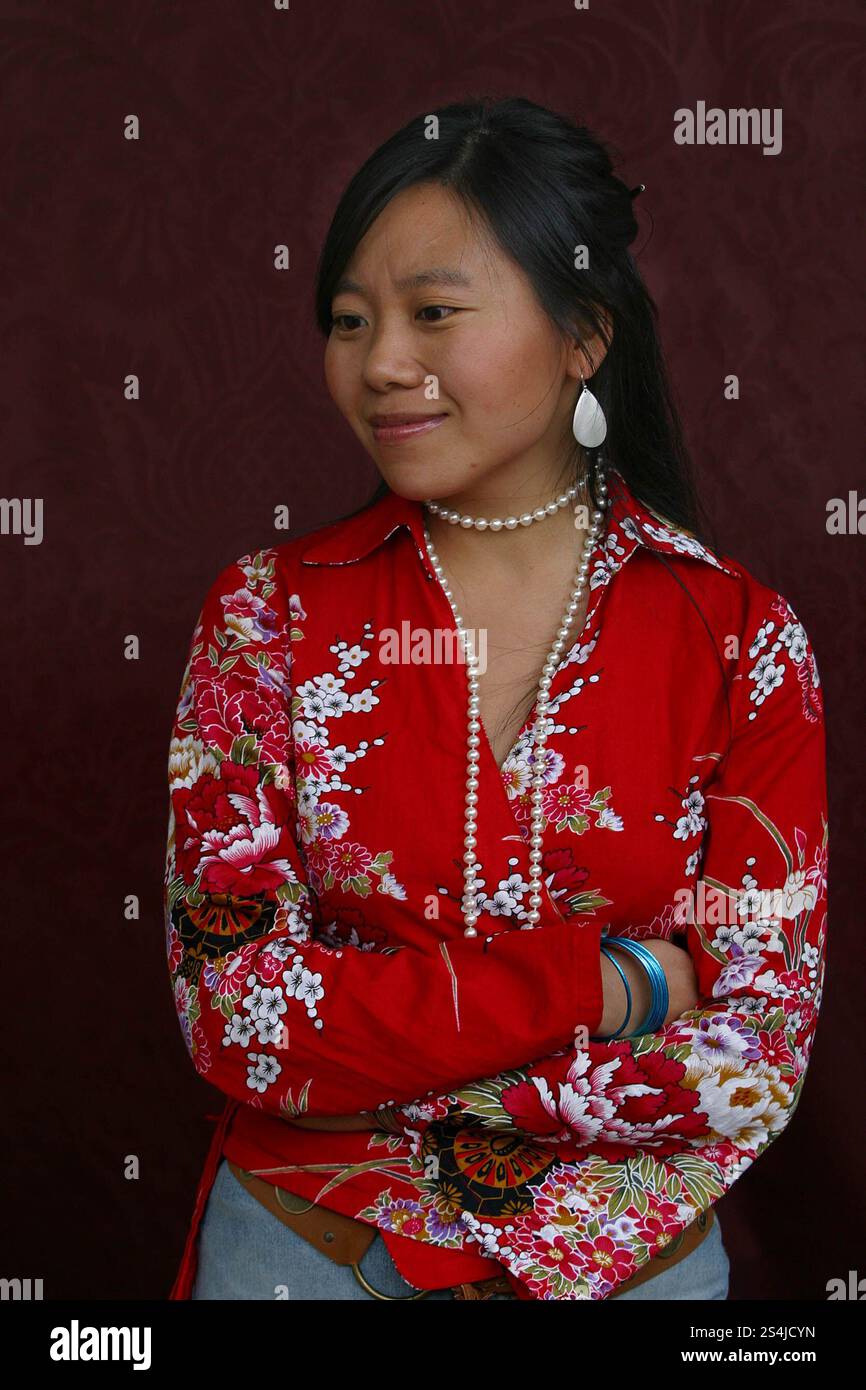 Acclaimed young Chinese writer Xiaolu Guo, pictured at the Edinburgh ...